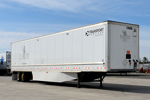 VANGUARD 53 FOOT VAN TRAILER | Transport Services